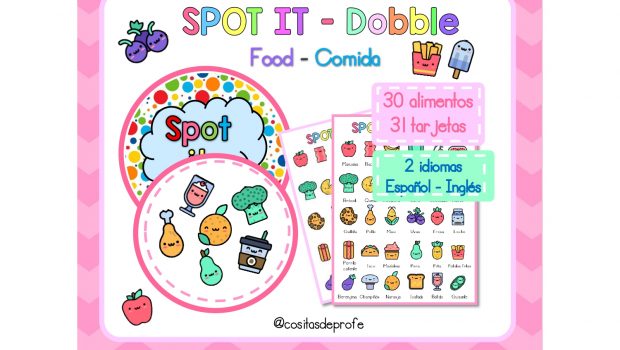Dobble - Food- Comida cositasdeprofe_page-0001 - Orientación Andújar ...