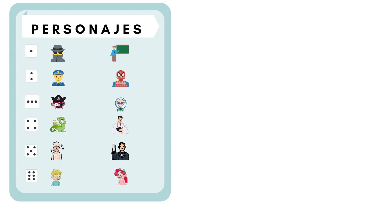 ESCRITURA CREATIVA CON DADOS MULTI-HISTORIAS -Orientacion Andujar