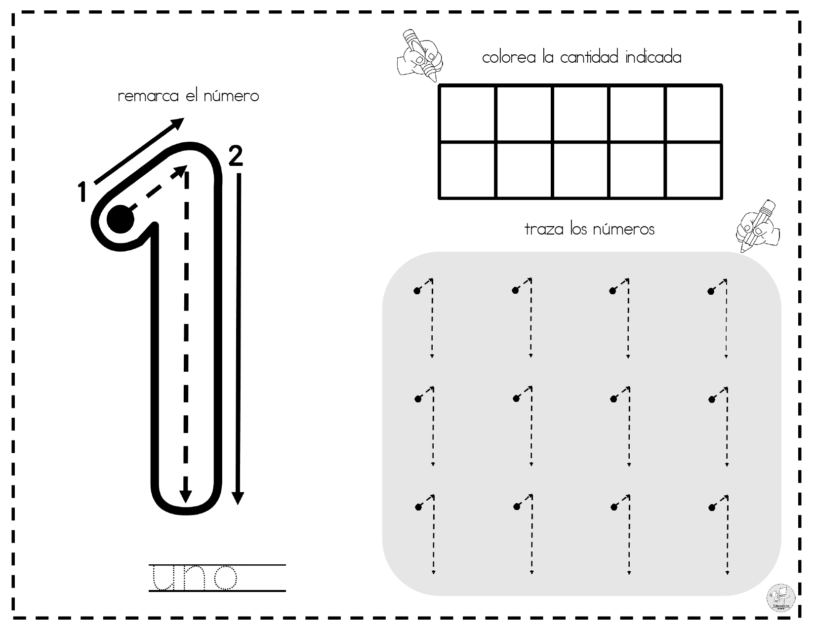 Numeros Para Trazo Del 0 10 Page 0002 Orientación Andújar Recursos