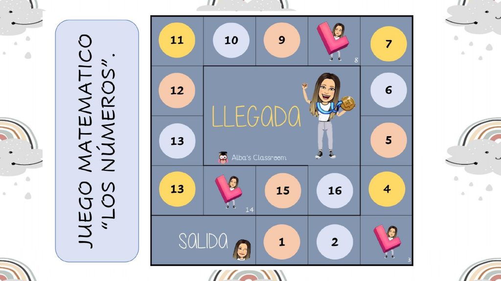 JUEGO MATEMÁTICAS LOS NÚMEROS Manipulativo -Orientacion Andujar