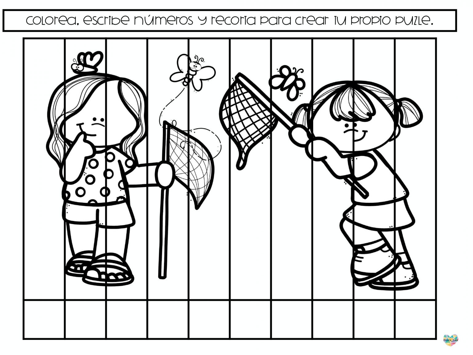 Bonitos Puzzles primaverales -Orientacion Andujar