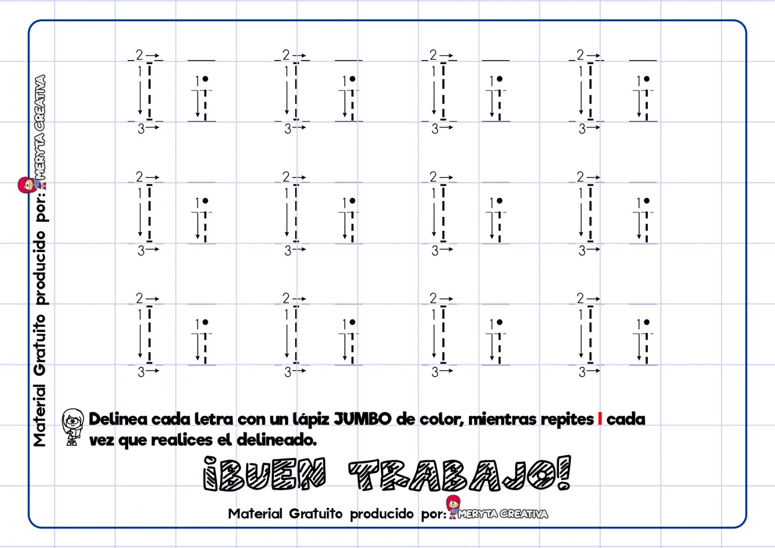 Precioso cuaderno para aprender el trazo de las vocales - Orientacion ...