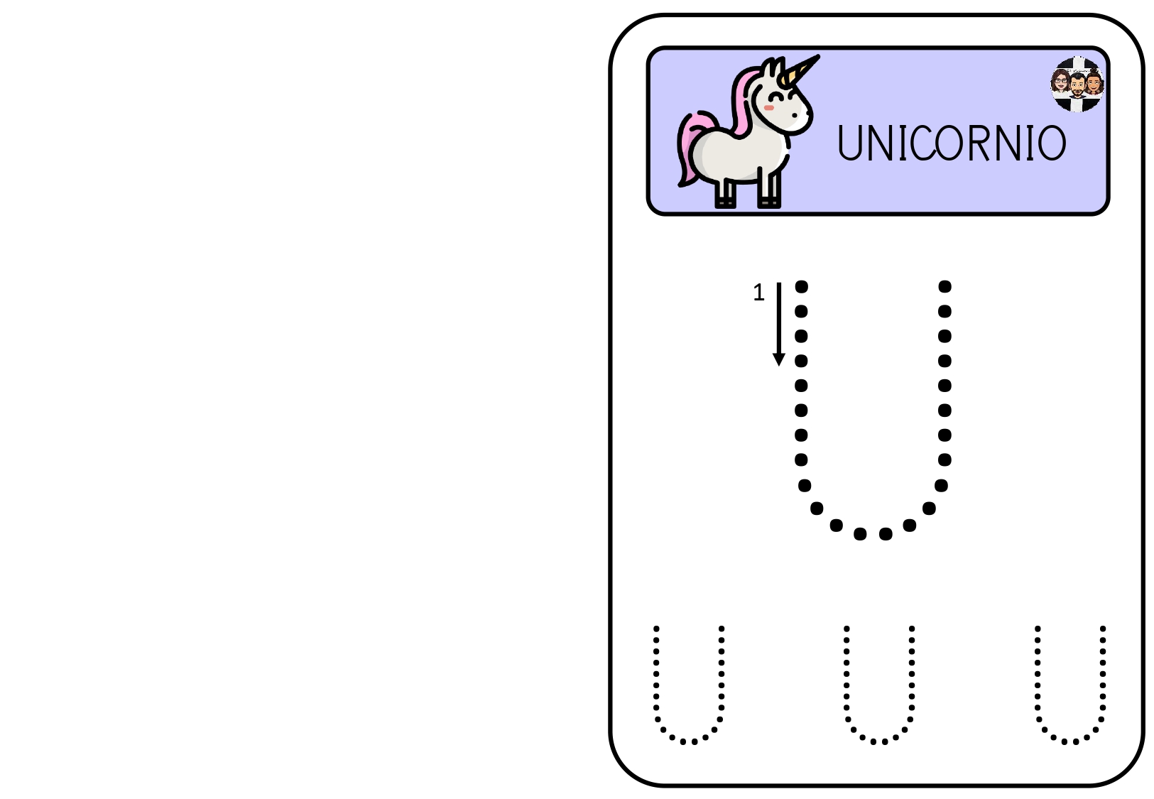 Conjunto de materiales para trabajar el trazo DE LETRAS -Orientacion ...