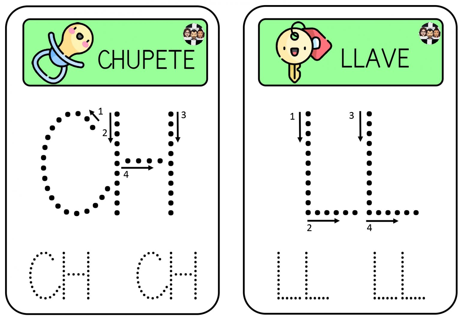 Conjunto de materiales para trabajar el trazo DE LETRAS motricidad fina ...
