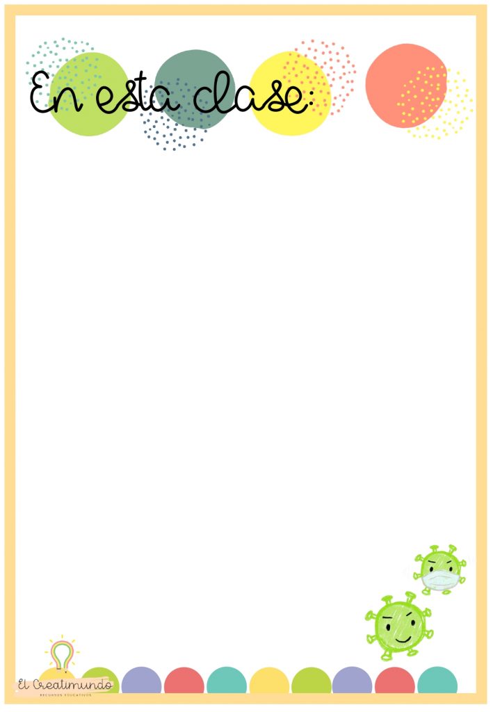 ?CARTELES PARA EL AULA COVID-19 MEDIDAS DE SEGURIDAD -Orientacion Andujar