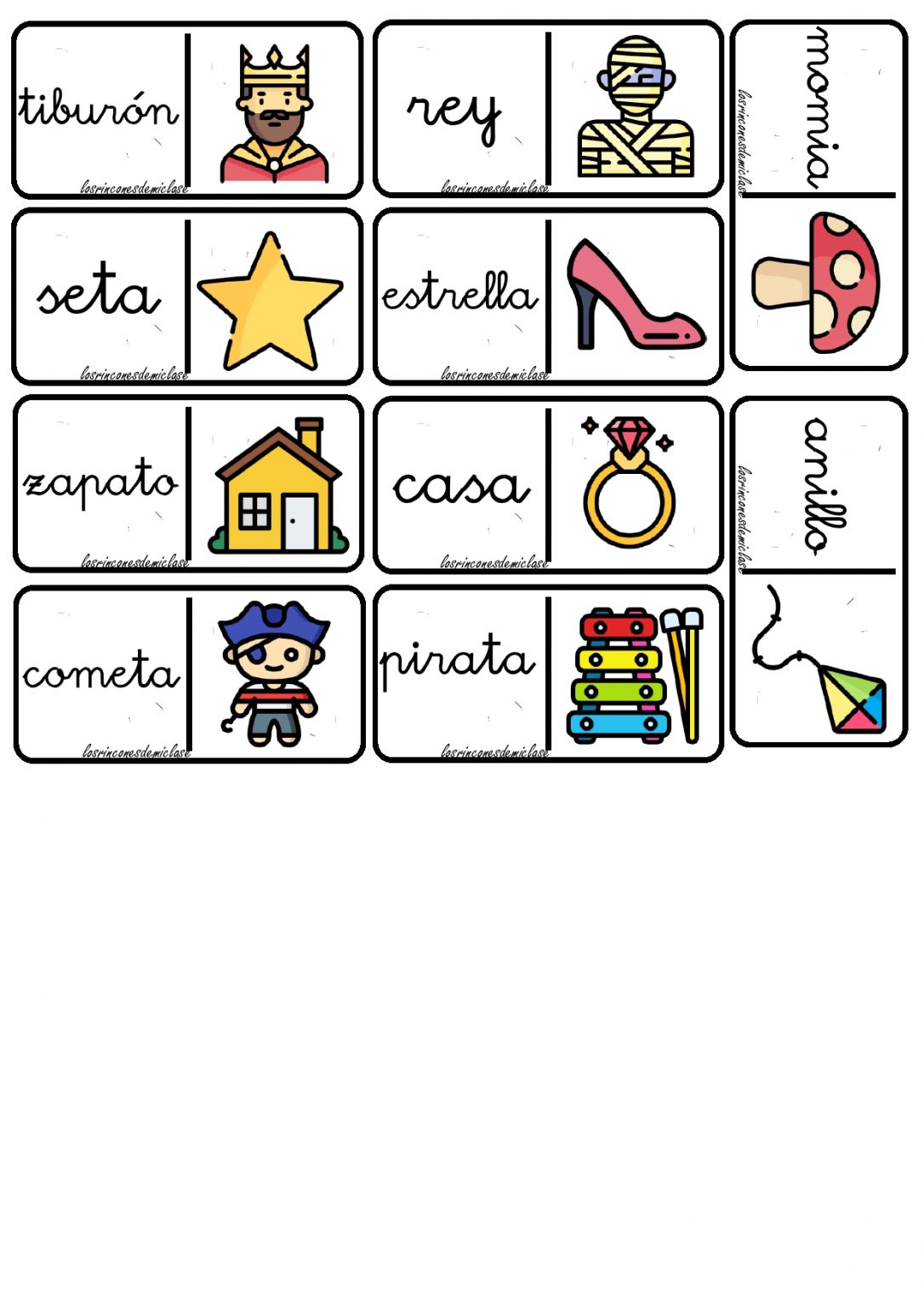 Dominó de las palabras -Orientacion Andujar