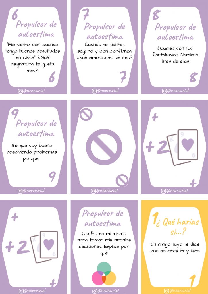 UNO EMOCIONAL. JUEGO MUY CHULO PARA TRABAJAR LAS EMOCIONES -Orientacion ...
