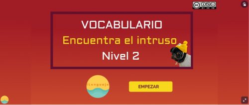 Encuentra el intruso interactivo 3 niveles -Orientacion Andujar