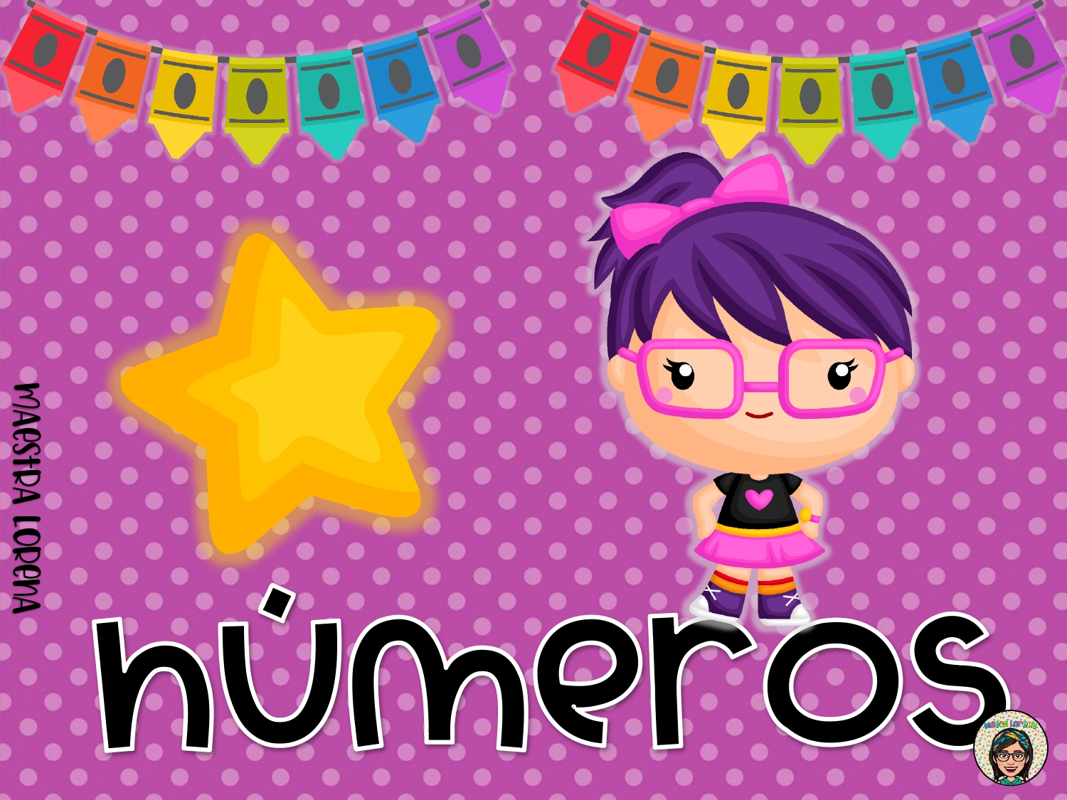 Bonitos carteles de números para decorar nuestra clase -Orientacion Andujar