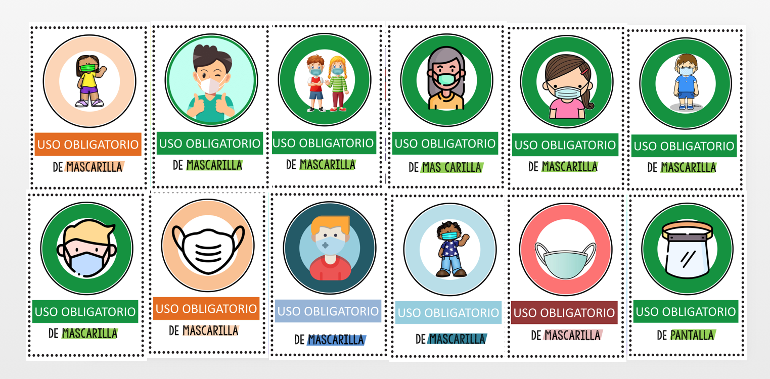 CARTELES MOLONES USO MASCARILLA ORIENTACION ANDUJAR