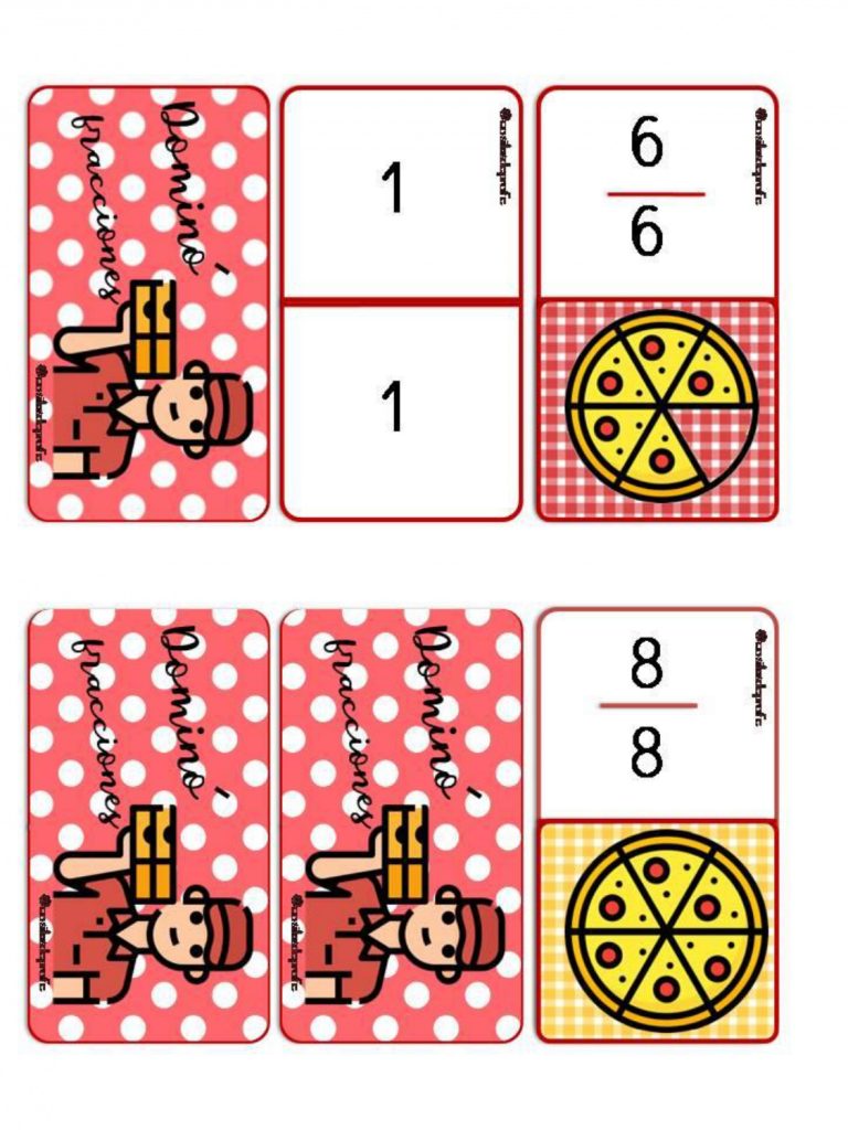 SÚPER DOMINÓ DE FRACCIONES -Orientacion Andujar