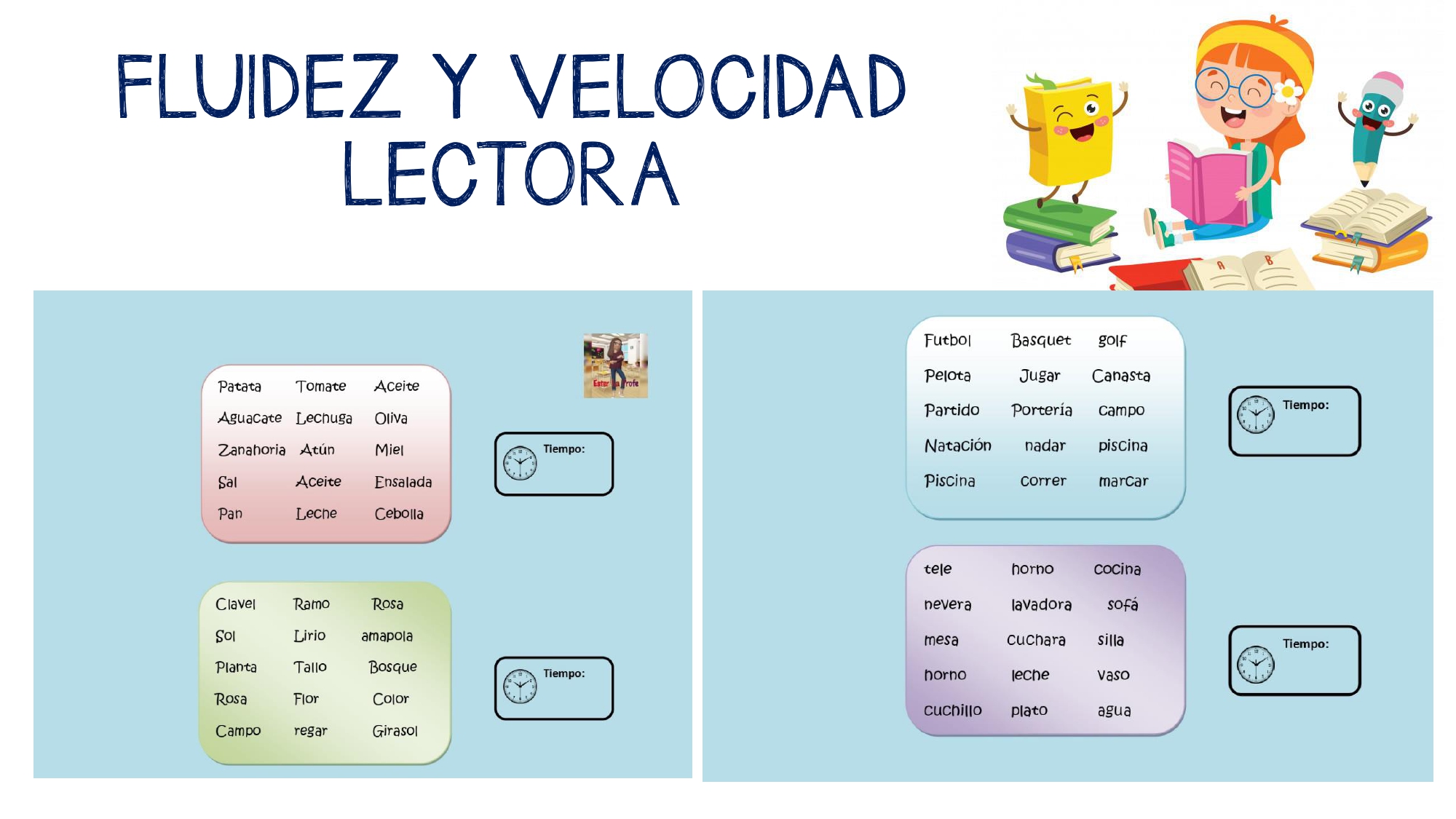 GENIAL ACTIVIDAD PARA TRABAJAR LA FLUIDEZ Y LA VELOCIDAD LECTORA ... GENIAL ACTIVIDAD PARA TRABAJAR LA FLUIDEZ Y LA VELOCIDAD LECTORA ...