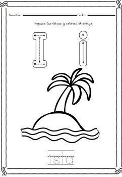 Traza y colorea trabajamos las vocales -Orientacion Andujar