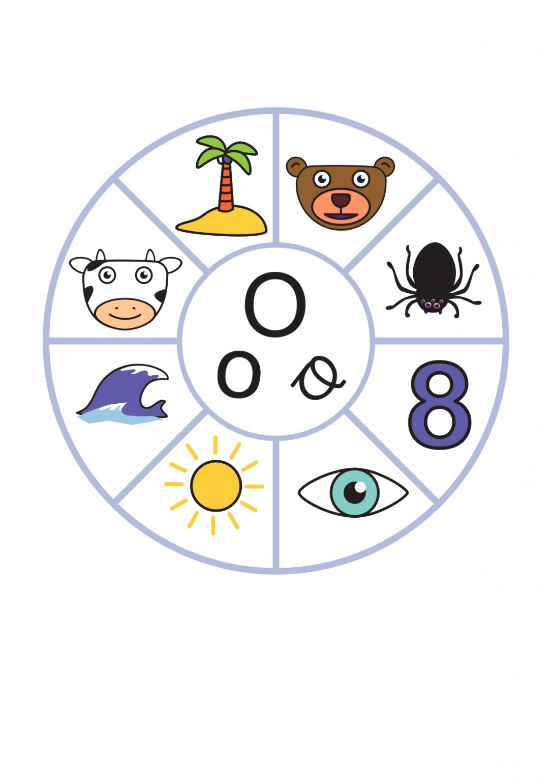 Las ruletas del abecedario para alumnos de Infantil: Asociación fonema ...