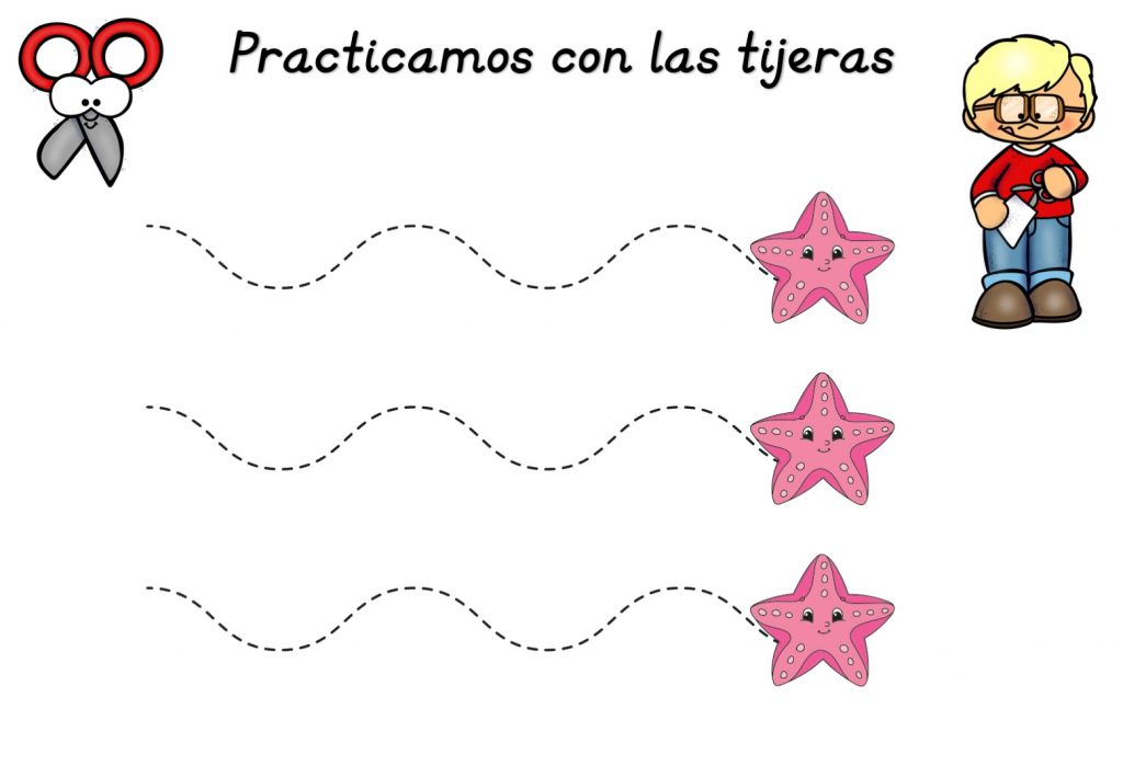BONITO CUADERNO PARA PRACTICAR EL USO DE LAS TIJERAS -Orientacion Andujar