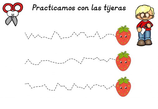 BONITO CUADERNO PARA PRACTICAR EL USO DE LAS TIJERAS -Orientacion Andujar