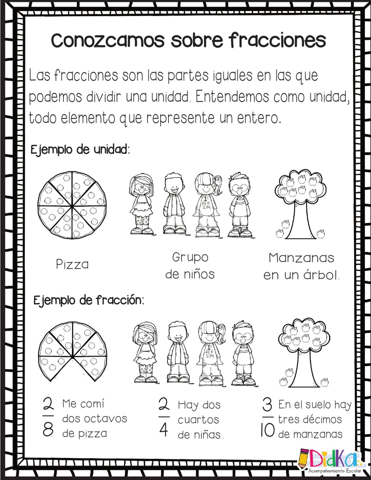 Librito Conozco las fracciones -Orientacion Andujar
