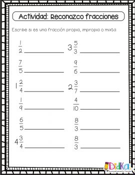 Librito Conozco las fracciones -Orientacion Andujar