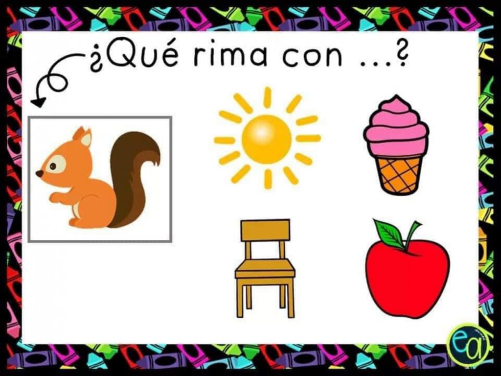 PRECIOSO Material Educativo para Rimas -Orientacion Andujar