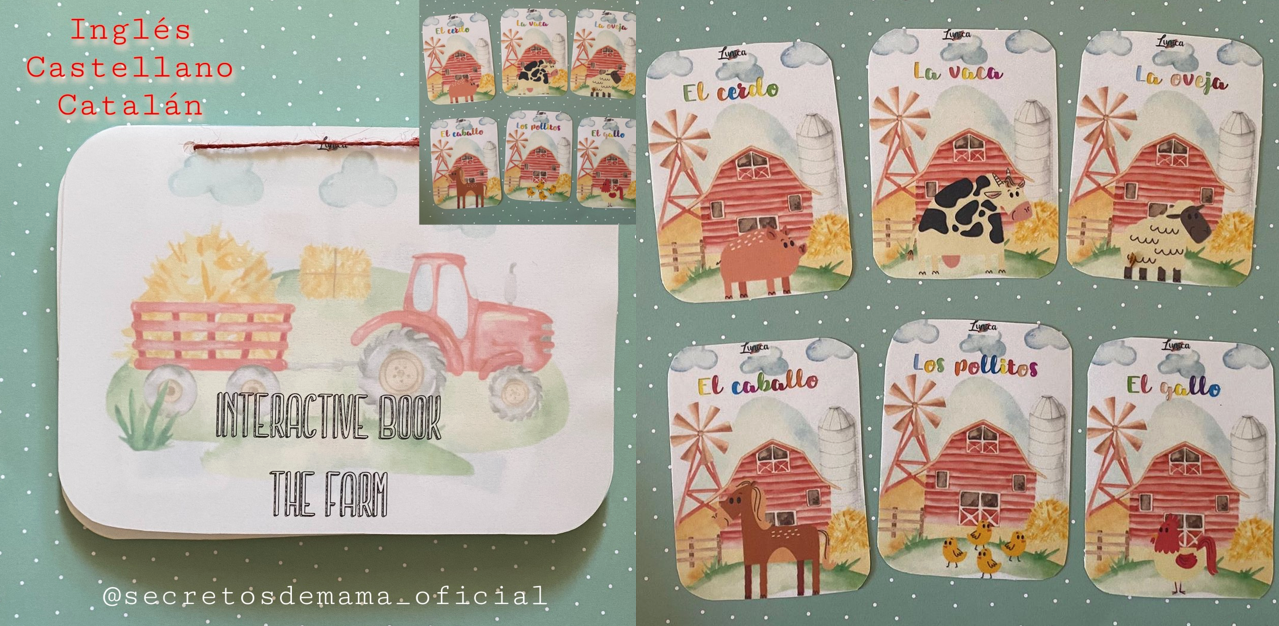 Libro interactivo relacionado con la granja cas/cat -Orientacion Andujar