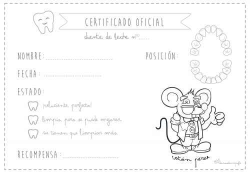 Descargable sobre el Ratoncito Pérez -Orientacion Andujar