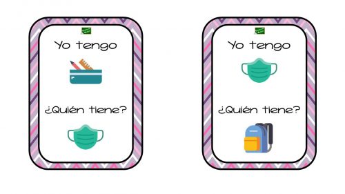 Juego de tarjetas: "Yo tengo...¿Quién tiene?" -Orientacion Andujar