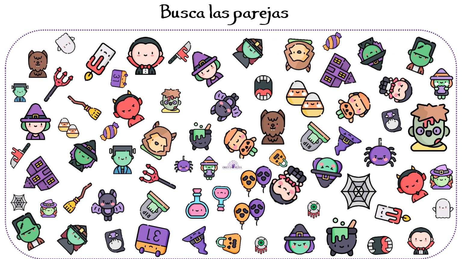 SÚPER CUADERNO ATENCIÓN HALLOWEEN -Orientacion Andujar