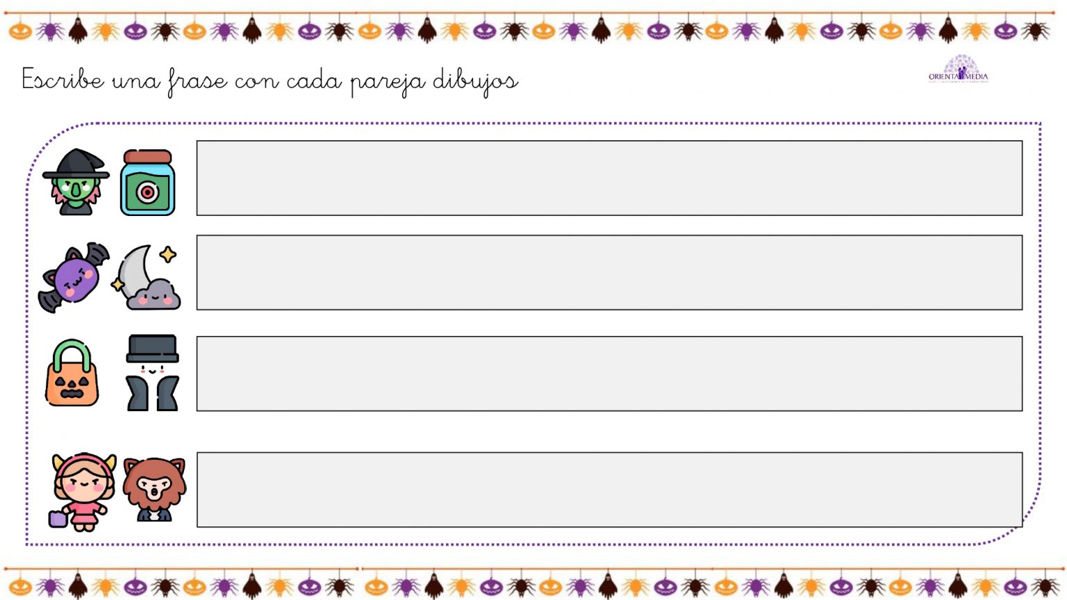 LECTOESCRITURA HALLOWEEN ACTIVIDADES PDF_page-0004 - Orientación ...