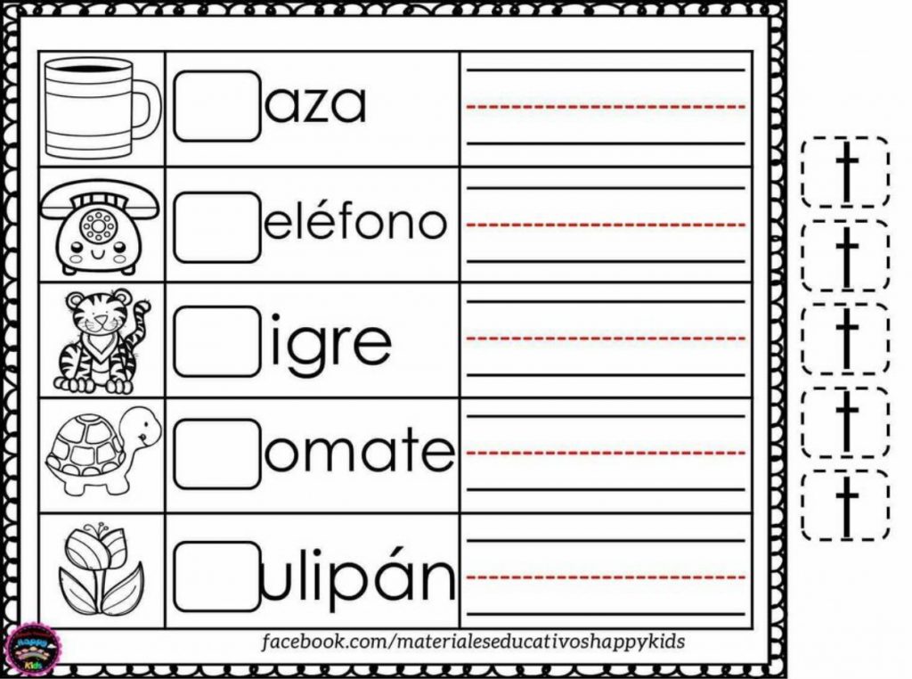 Manipulativo Recorta y Pega el Abecedario -Orientacion Andujar