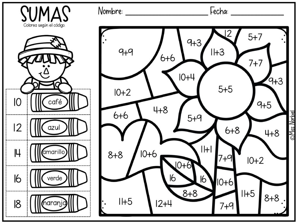 Sumas y restas hasta el 20 -Orientacion Andujar