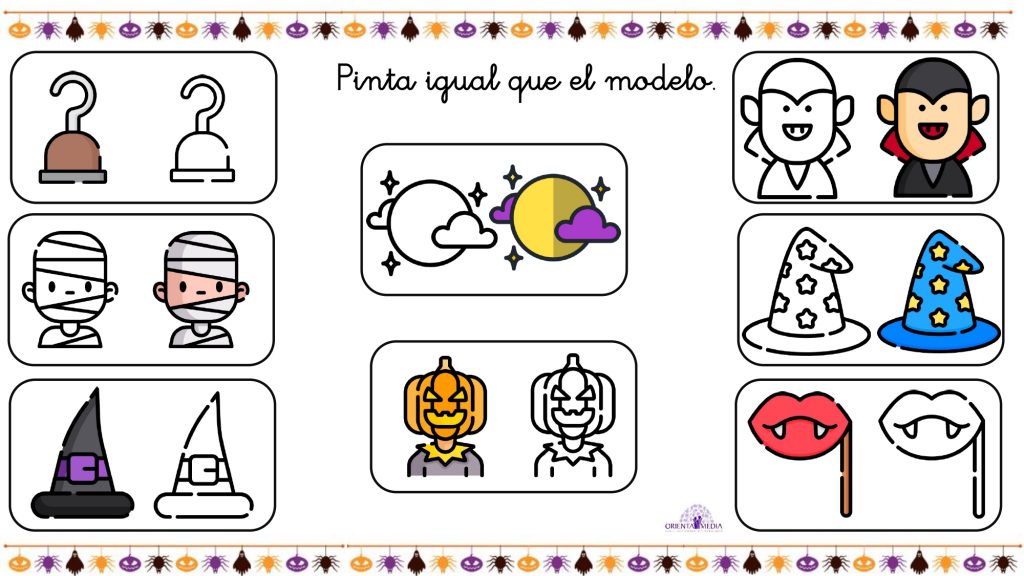 PASATIEMPOS EDUCATIVOS HALLOWEEN -Orientacion Andujar