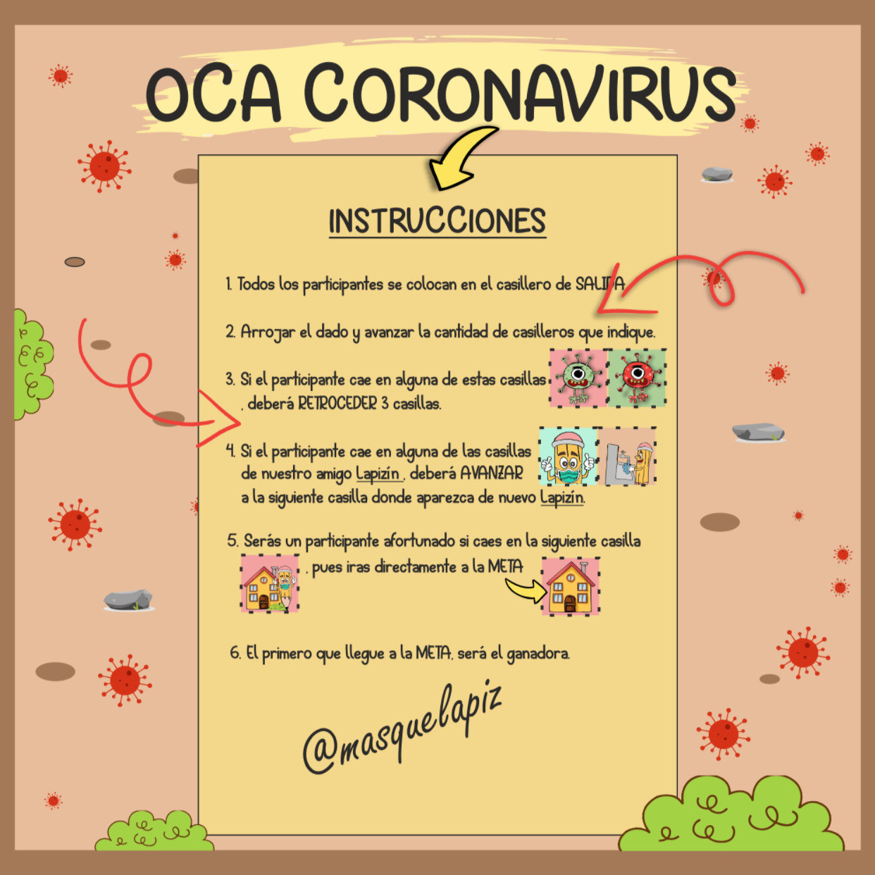 Super juego 𝐋𝐚 𝐨𝐜𝐚 𝐝𝐞𝐥 𝐜𝐨𝐫𝐨𝐧𝐚𝐯𝐢𝐫𝐮𝐬