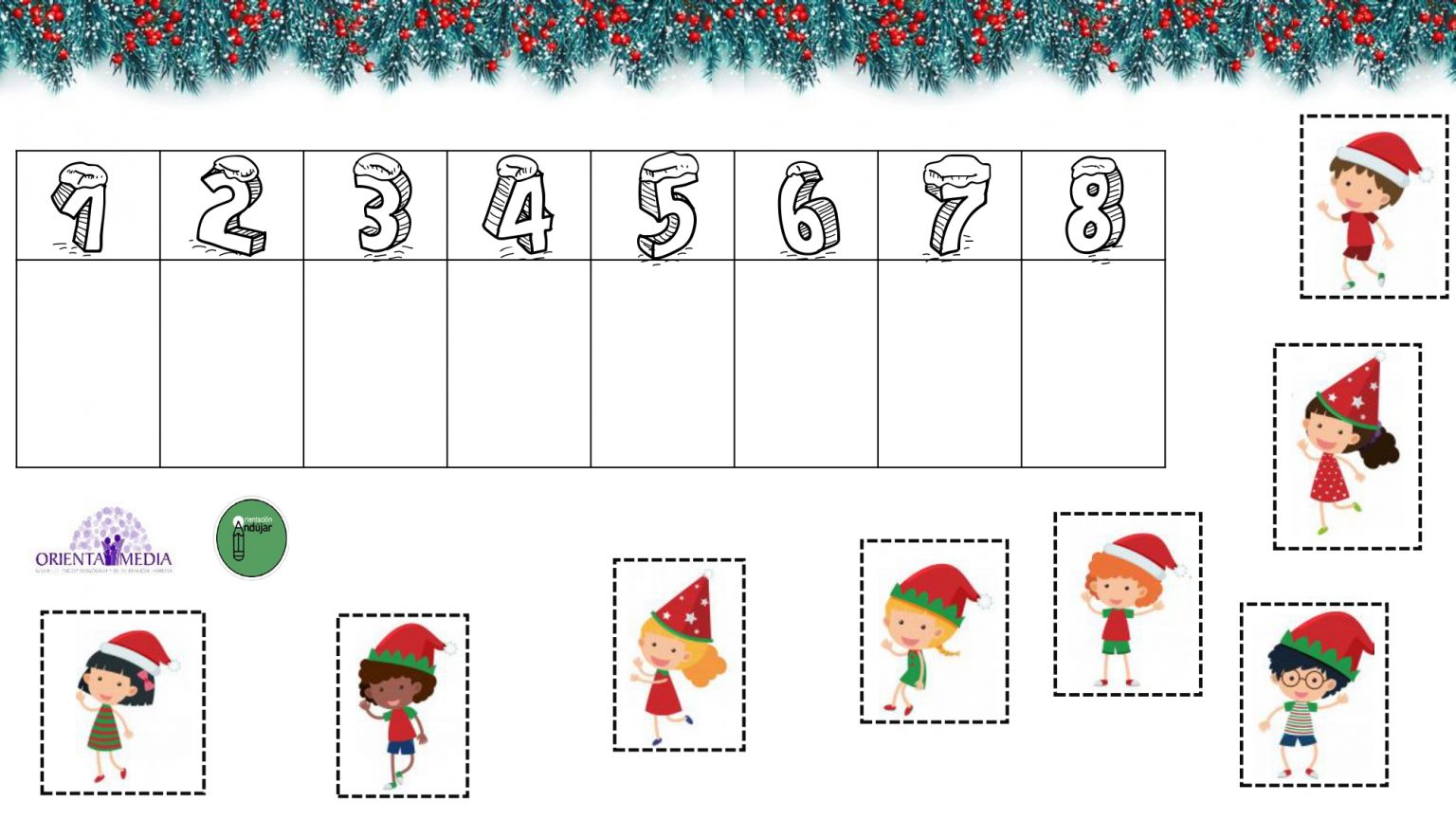 Ejercicios de comprensión lectora con temática navideña -Orientacion ...