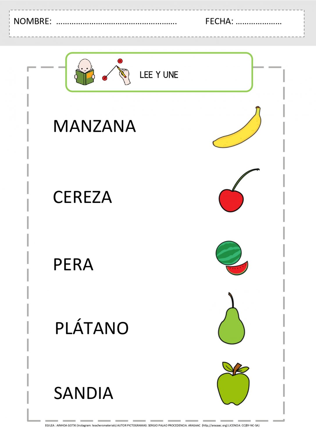 Cuaderno de comprensión lectora con pictogramas -Orientacion Andujar
