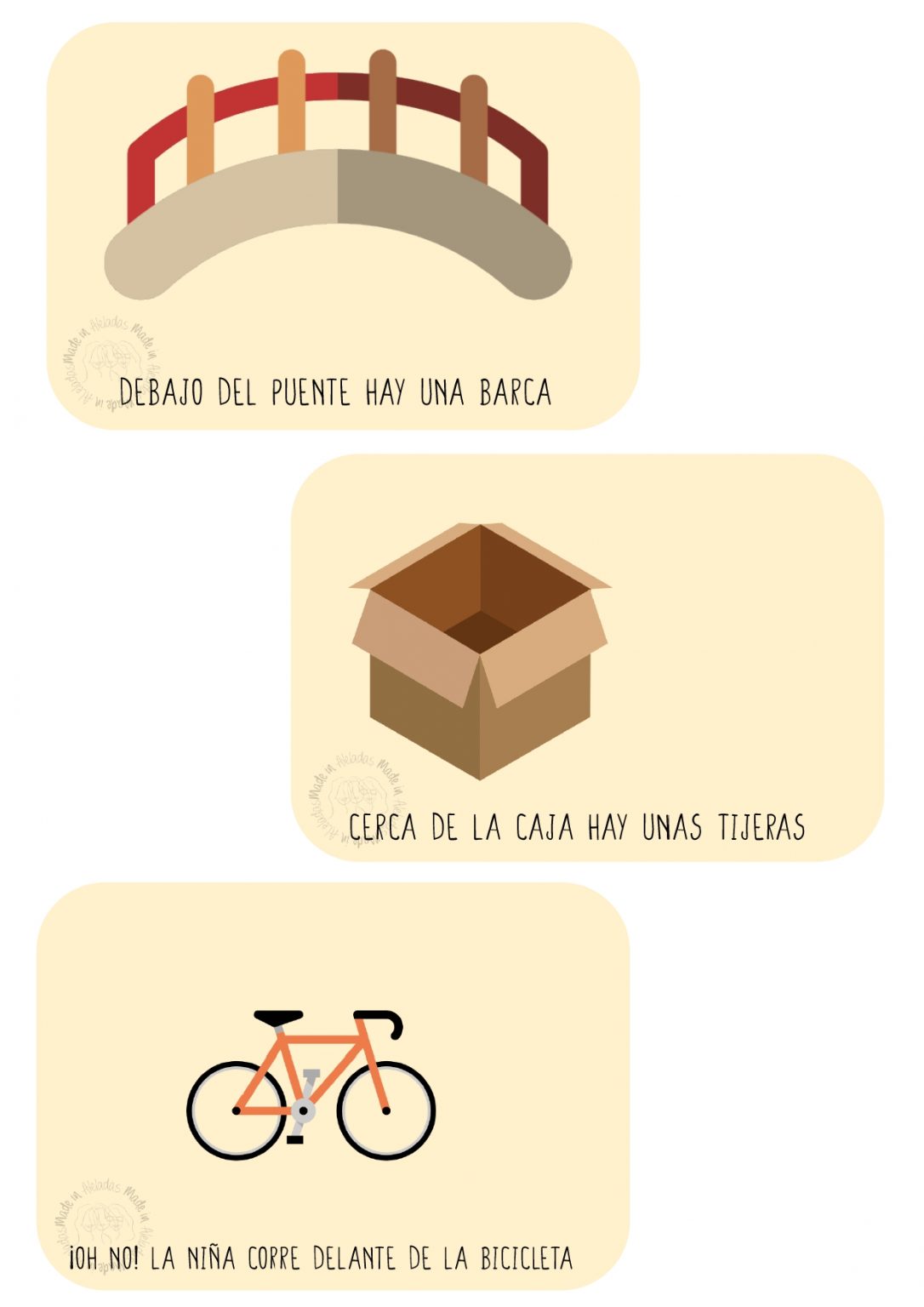 Trabajamos los conceptos espaciales -Orientacion Andujar