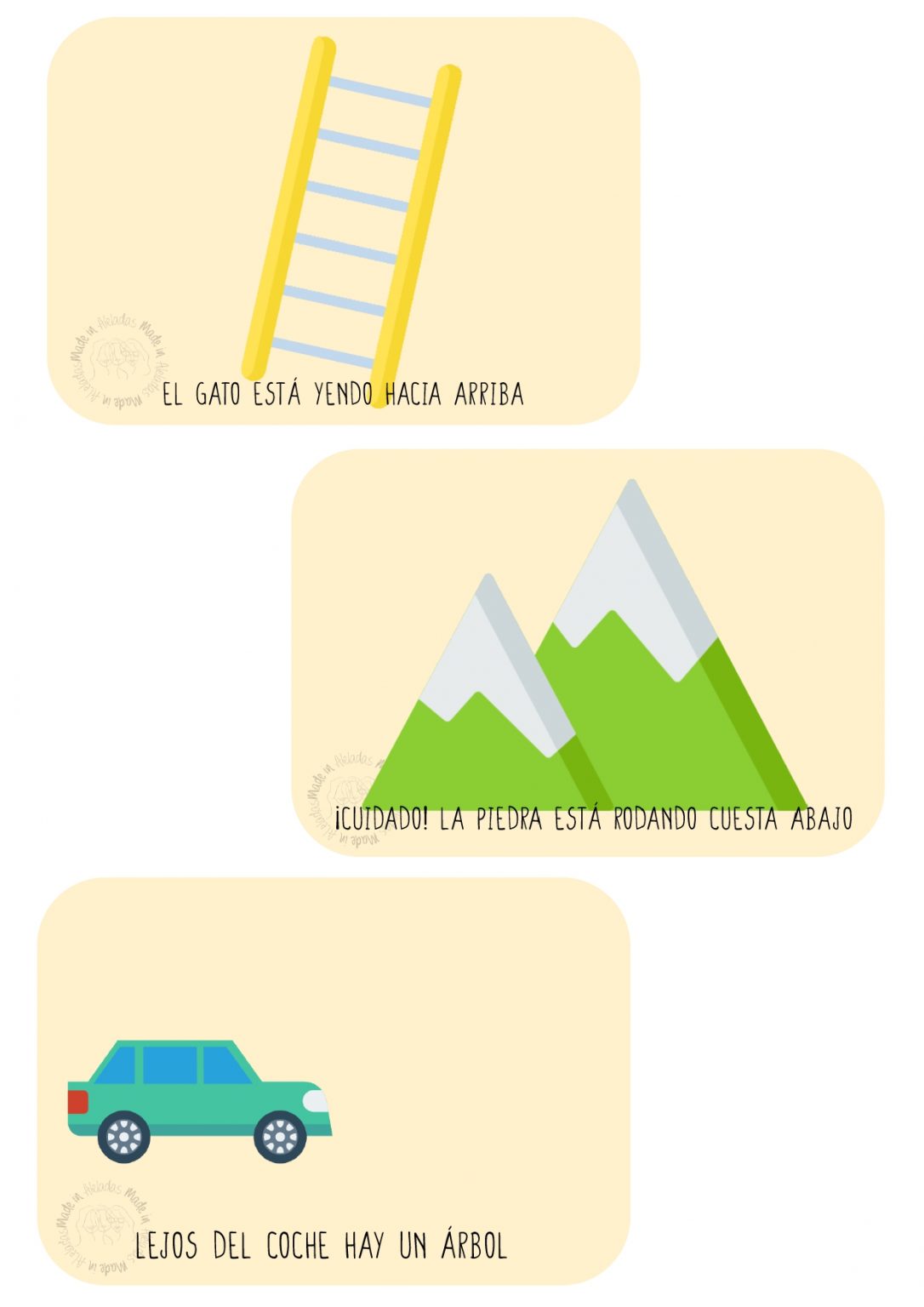 Trabajamos los conceptos espaciales -Orientacion Andujar