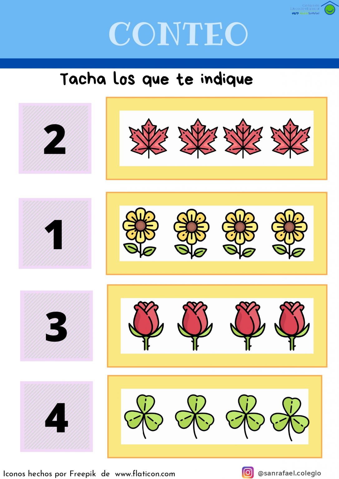 Librito de actividades para trabajar el conteo en Infantil -Orientacion ...