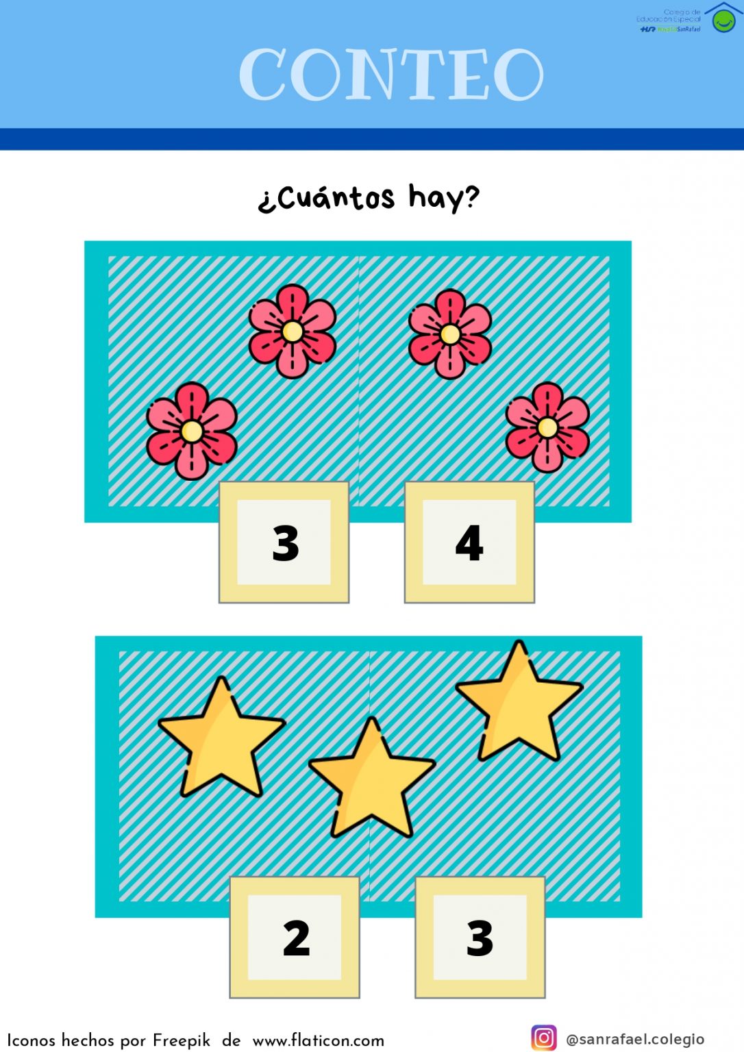 Librito de actividades para trabajar el conteo en Infantil -Orientacion ...
