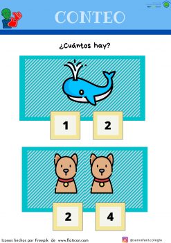 Librito de actividades para trabajar el conteo en Infantil -Orientacion ...