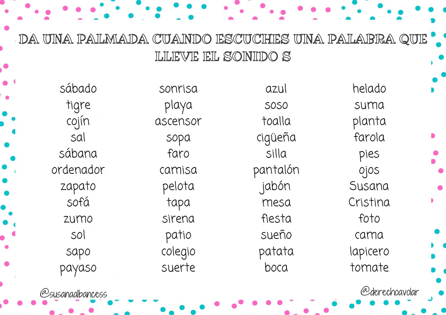 Cuaderno fonema /s/ -Orientacion Andujar