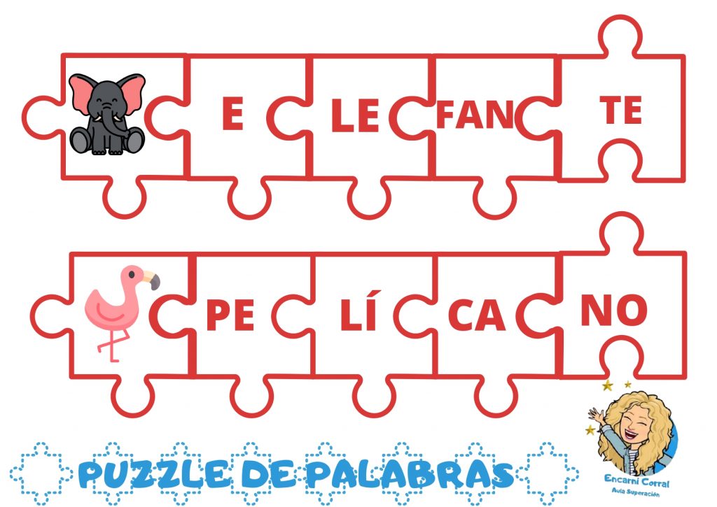 Puzzles de animales -Orientacion Andujar
