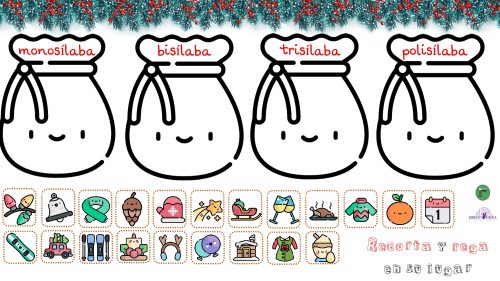 SÍLABAS NAVIDEÑAS -Orientacion Andujar