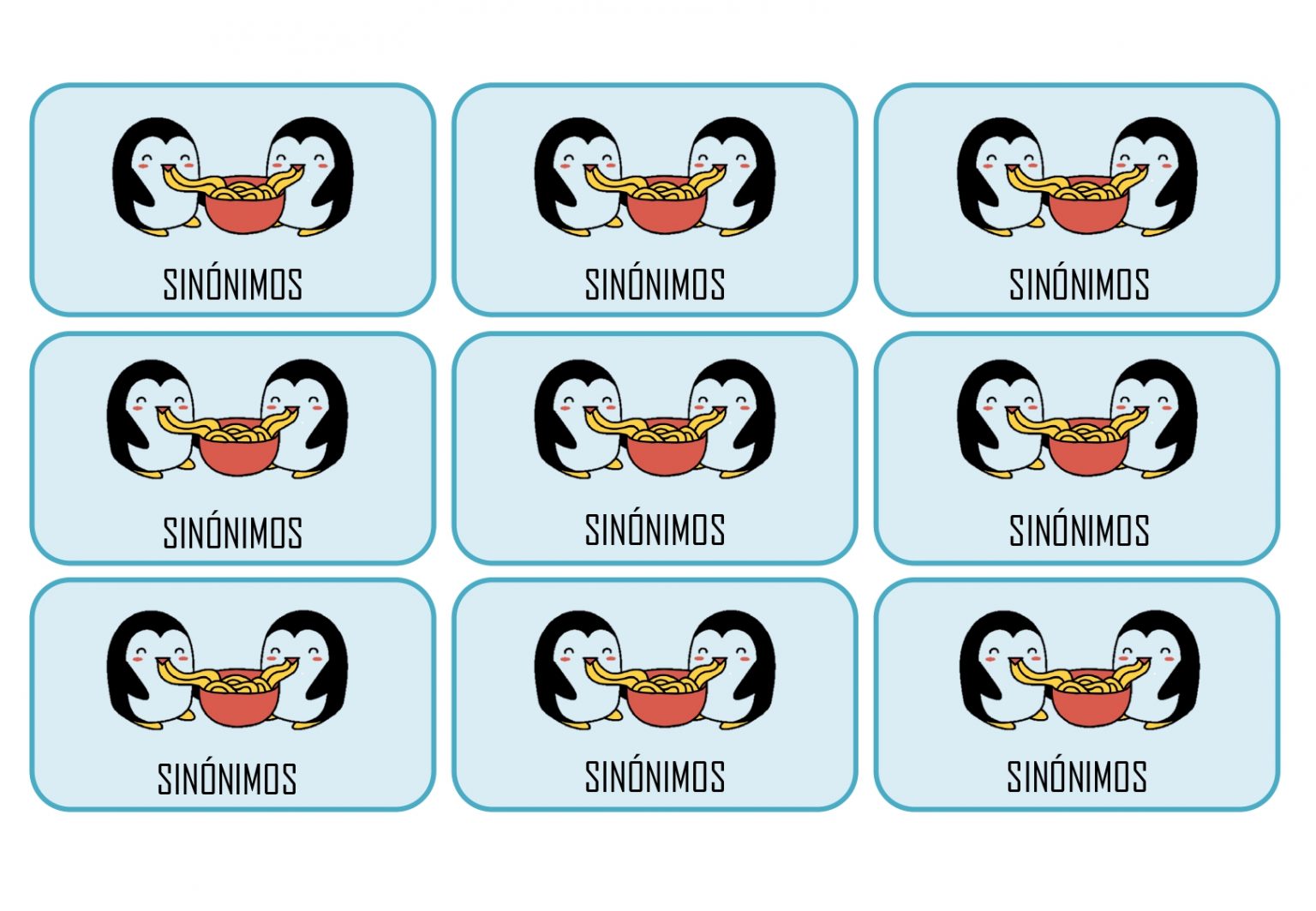 Tablero sinónimos y antónimos -Orientacion Andujar