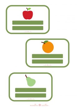 Tarjetas de vocabulario -Orientacion Andujar