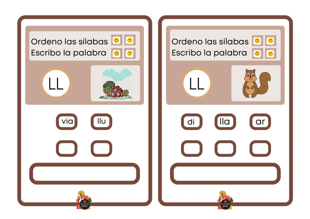 Conciencia silábica, otoño -Orientacion Andujar