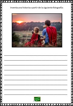 Escritura creativa a partir de fotografías reales -Orientacion Andujar