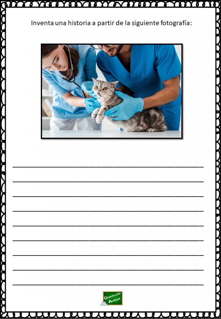 Escritura creativa a partir de fotografías reales -Orientacion Andujar