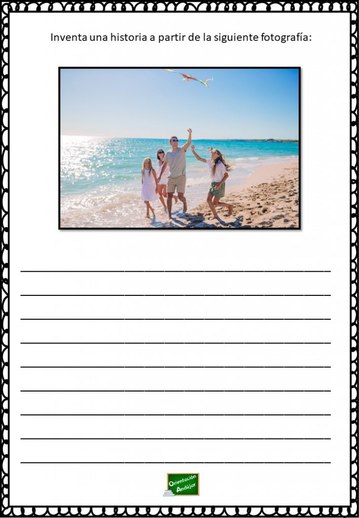 Escritura creativa a partir de fotografías reales -Orientacion Andujar