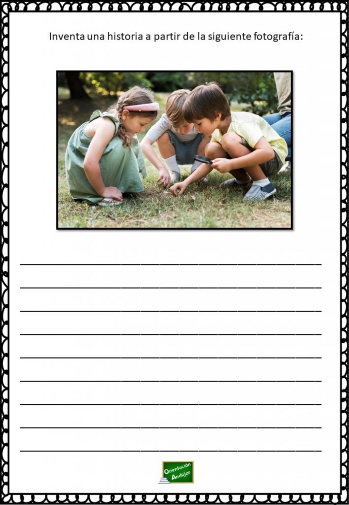 Escritura creativa a partir de fotografías reales -Orientacion Andujar