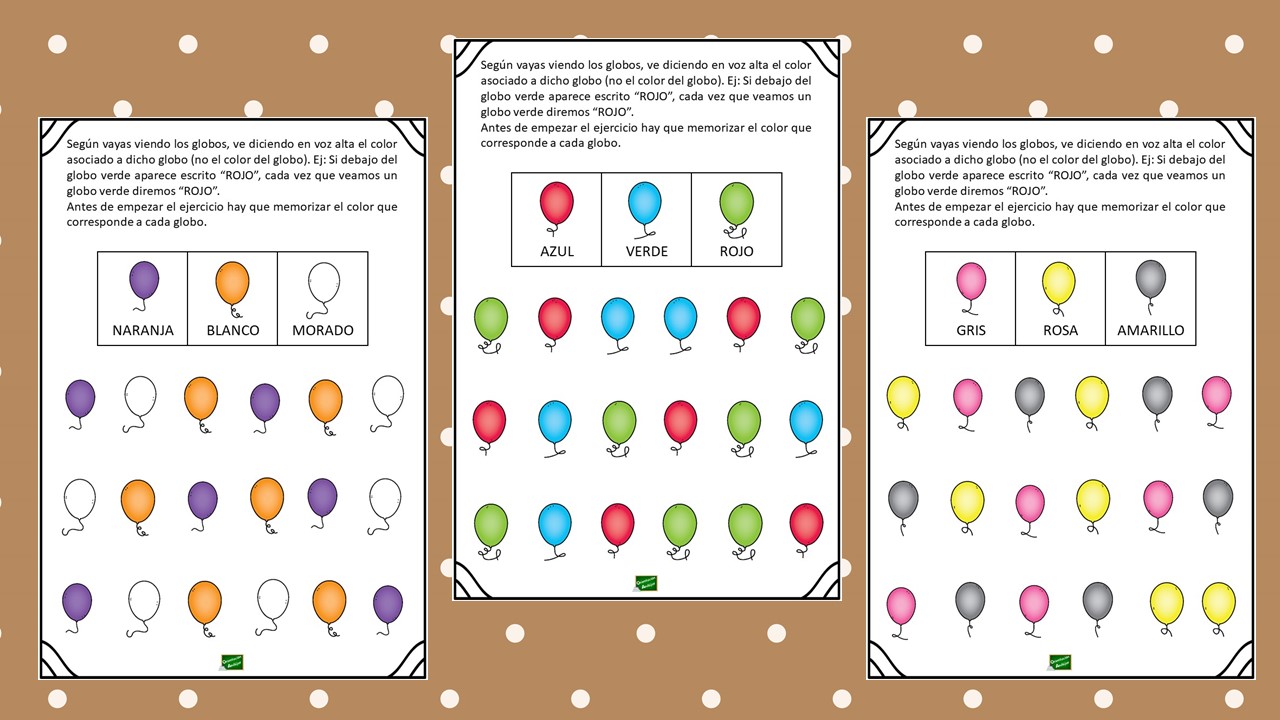 Ejercicio de atención basado en el efecto Stroop -Orientacion Andujar